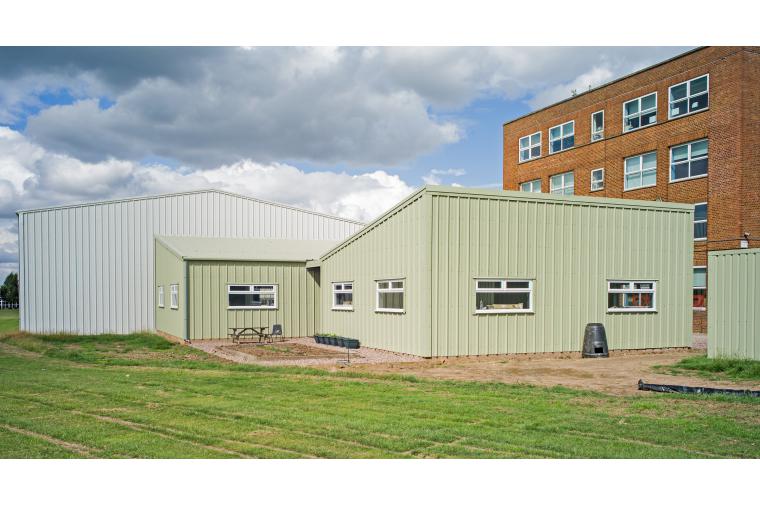 Kingsbury School Sustainability with New Building from Smart Space